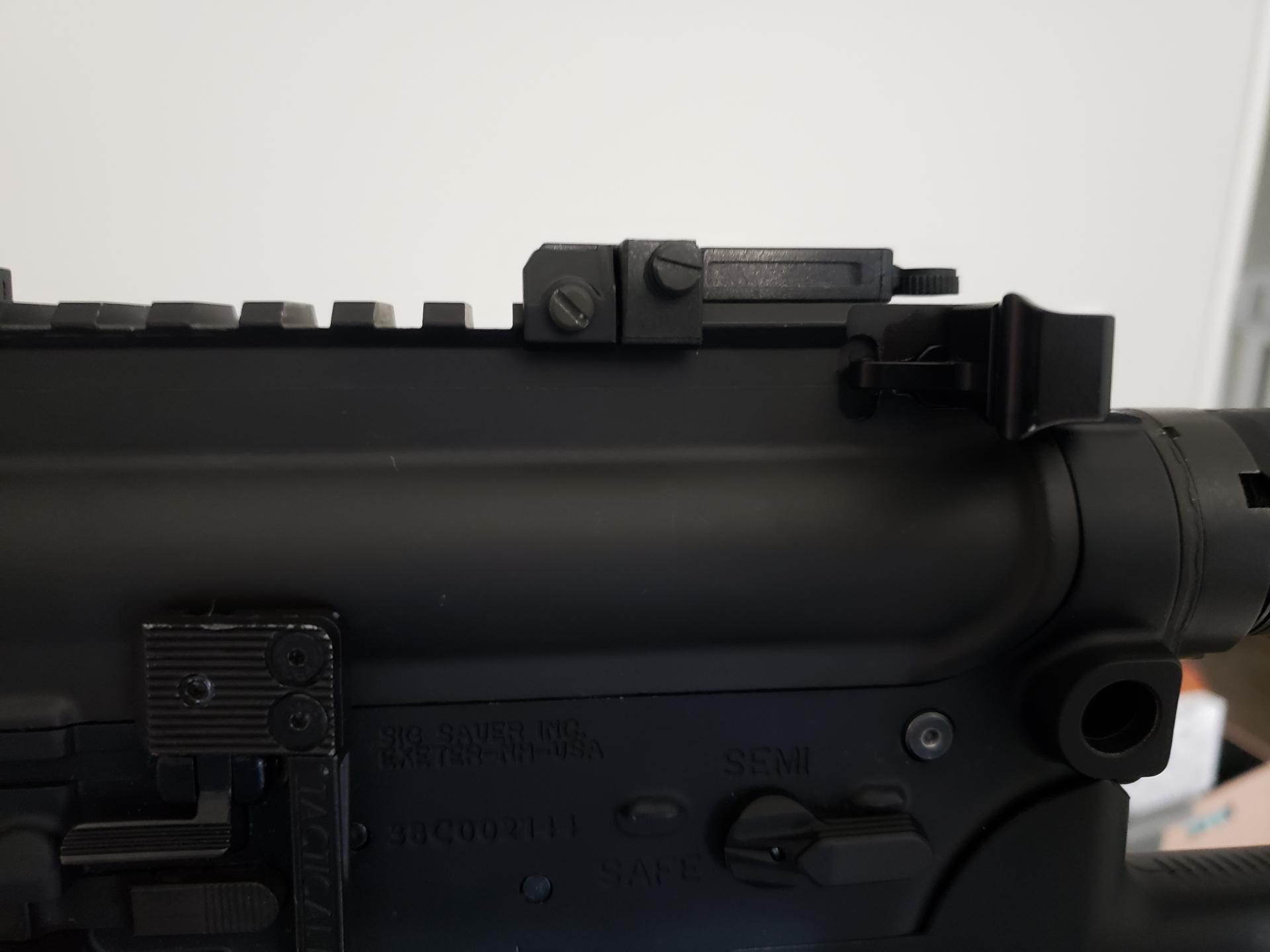 Bravo Low Profile Tactical Flip Up Sights (Set) – MCS