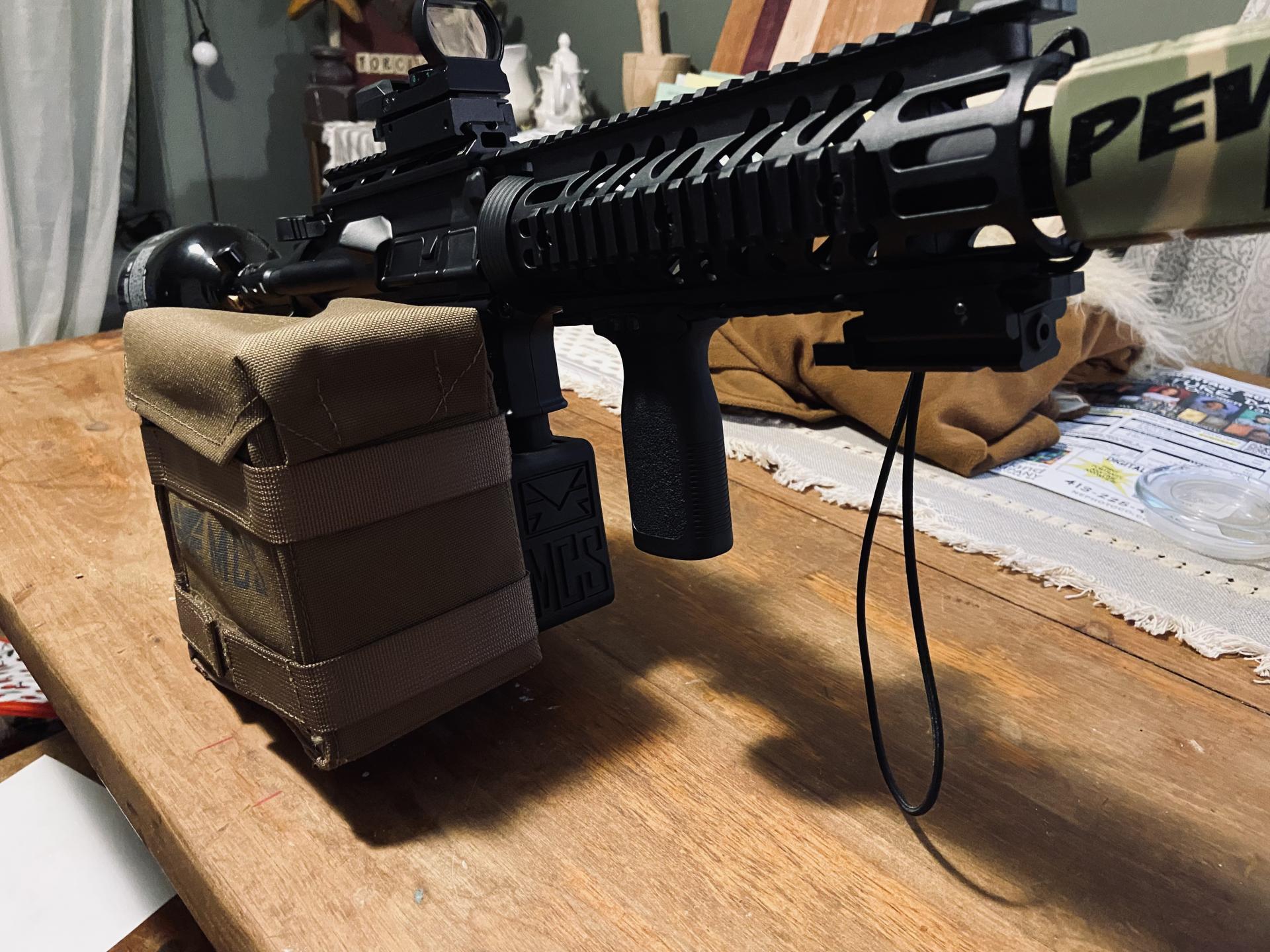 MCS Gen2 Box Magazine With High Performance Vortex Drive For Tippmann